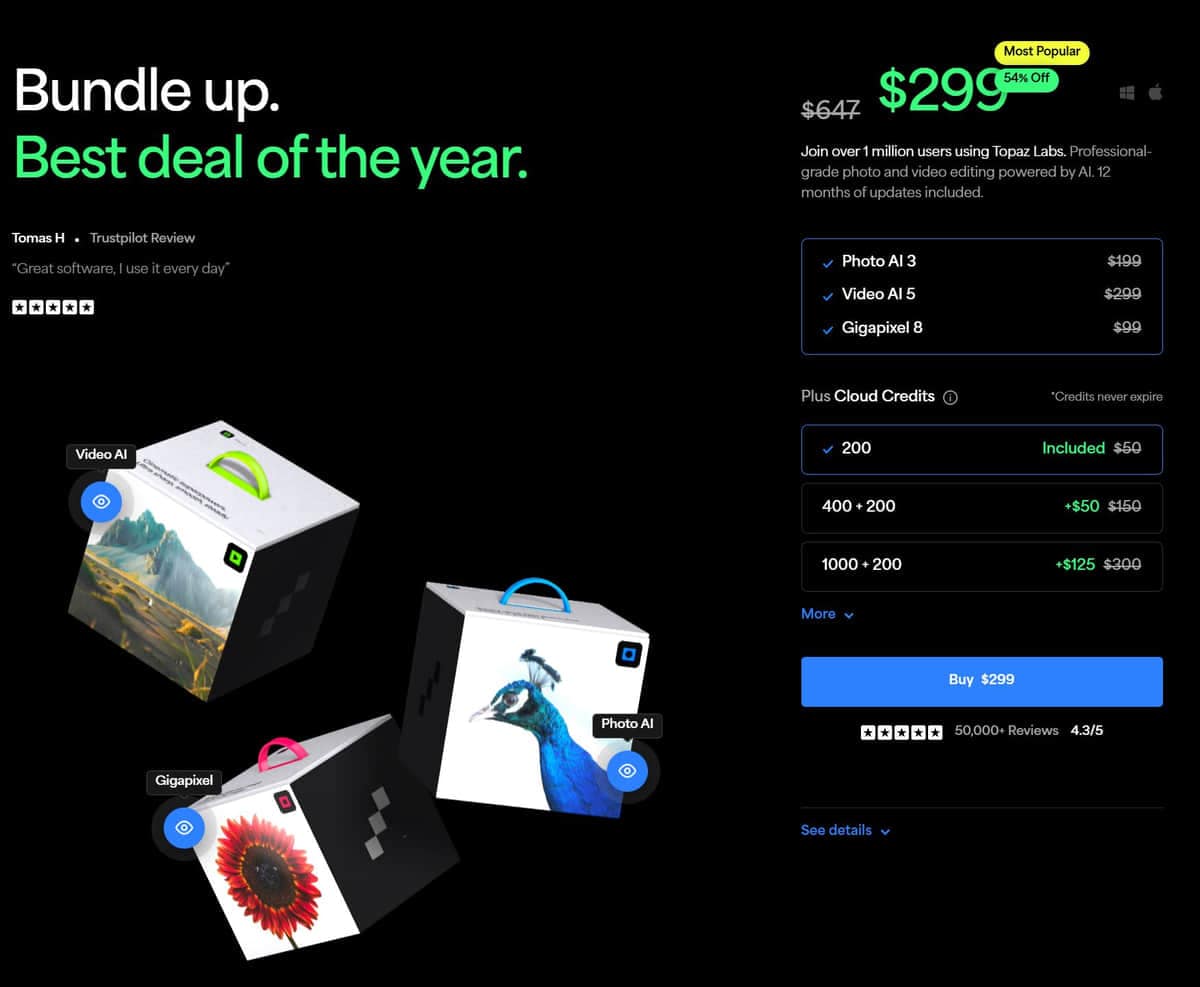 Topaz Labs Holiday Deals 2024 | 30/40/50% - Cool Wildlife Photography